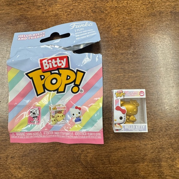 Hello Kitty | Toys | Hello Kitty And Friends Bitty Pop Gold Hello Kitty ...